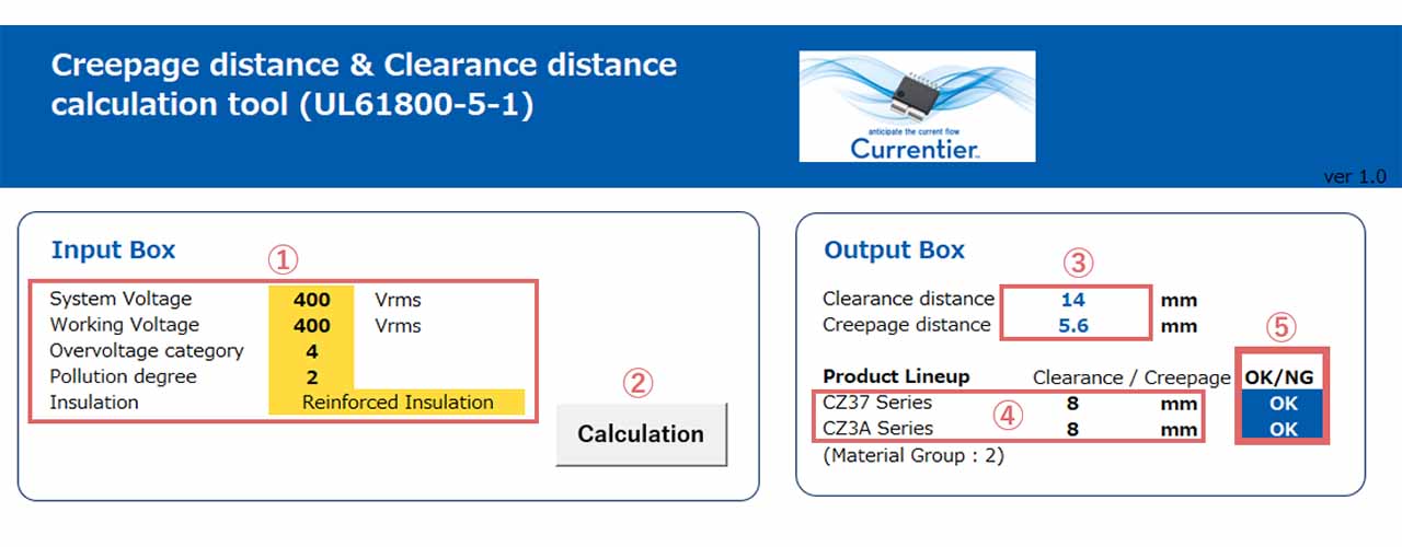 Creepage / Clearance distance checking tool | Design Support | Current ...